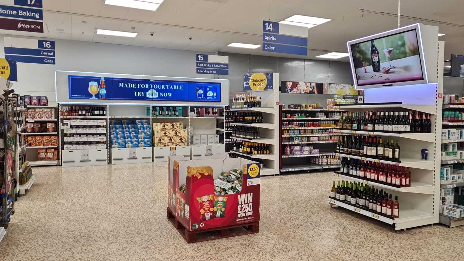 Connected Display: why in-store inspiration is so important | Tesco ...