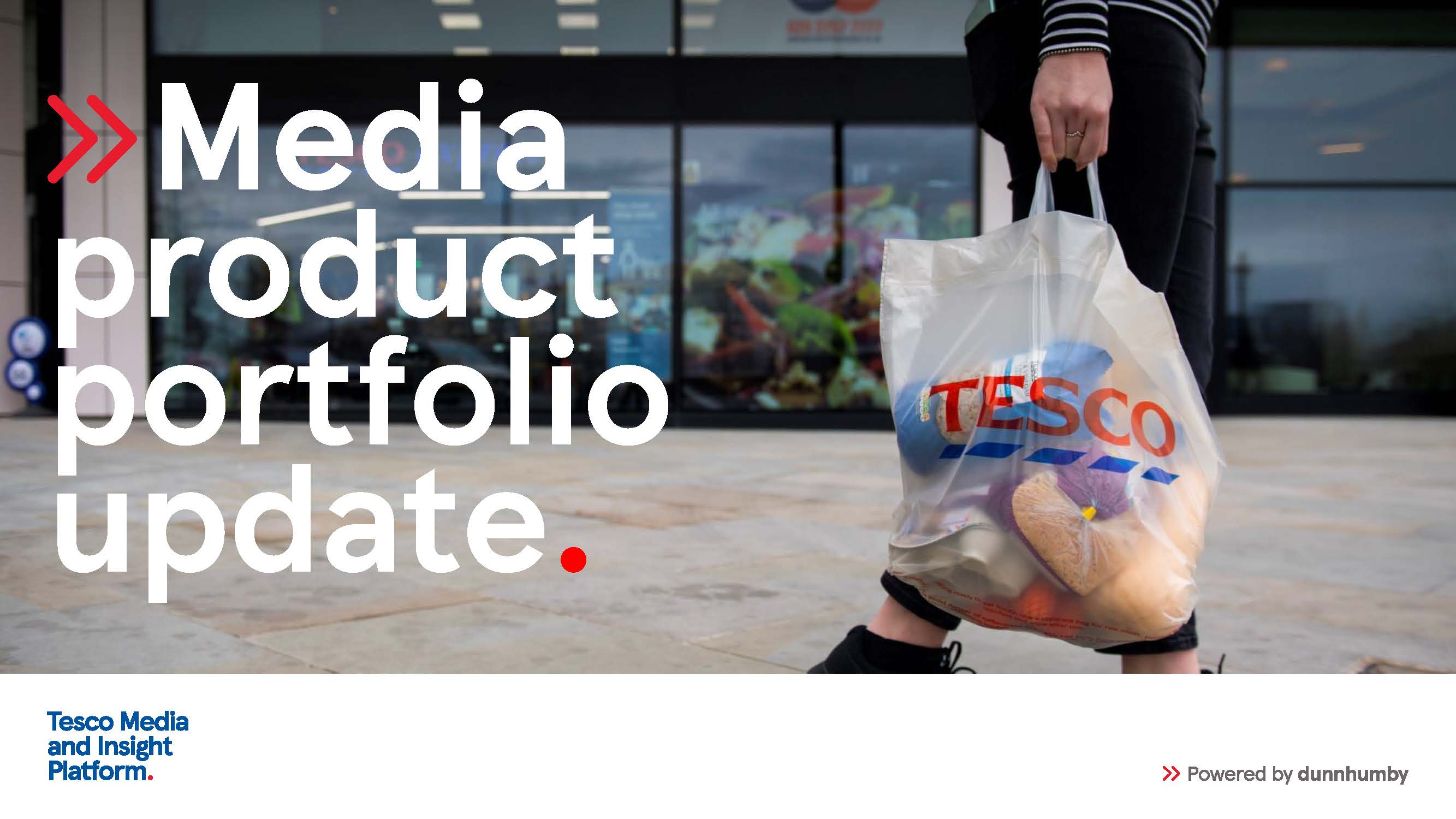 Webinar: Media product portfolio update | Tesco Resources
